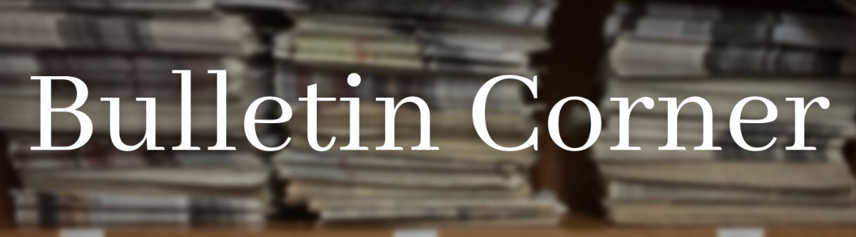 Bulletin Corner